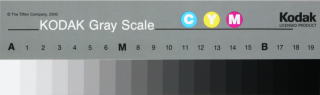 KODAK Gray Scale を使ったコントラストの調整方法